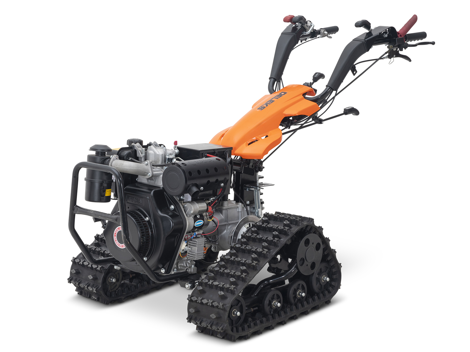 reversible crawler walking tractor kama 420cc